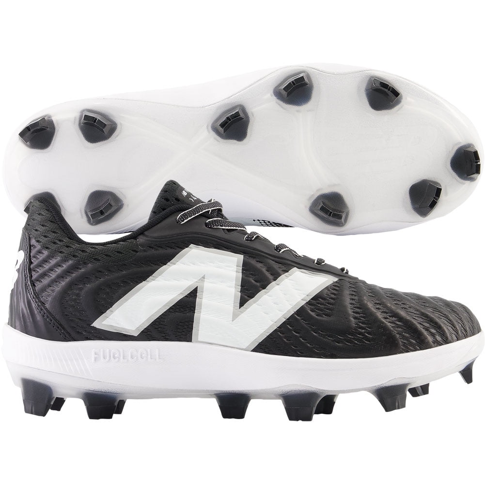 New Balance Men's Fuelcell 4040V7 Low Molded Baseball Cleat Black/White ...