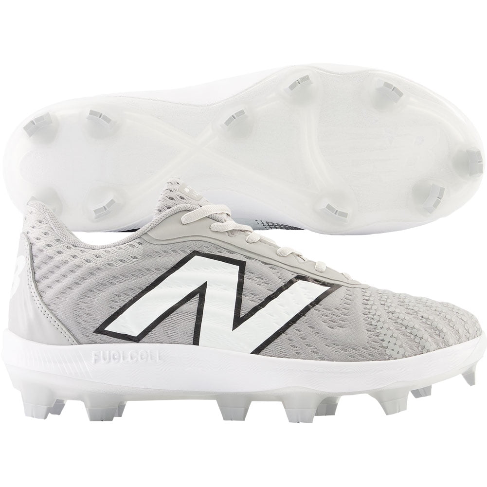 New Balance Men's FuelCell 4040v7 Low Molded Baseball Cleat Grey/White ...
