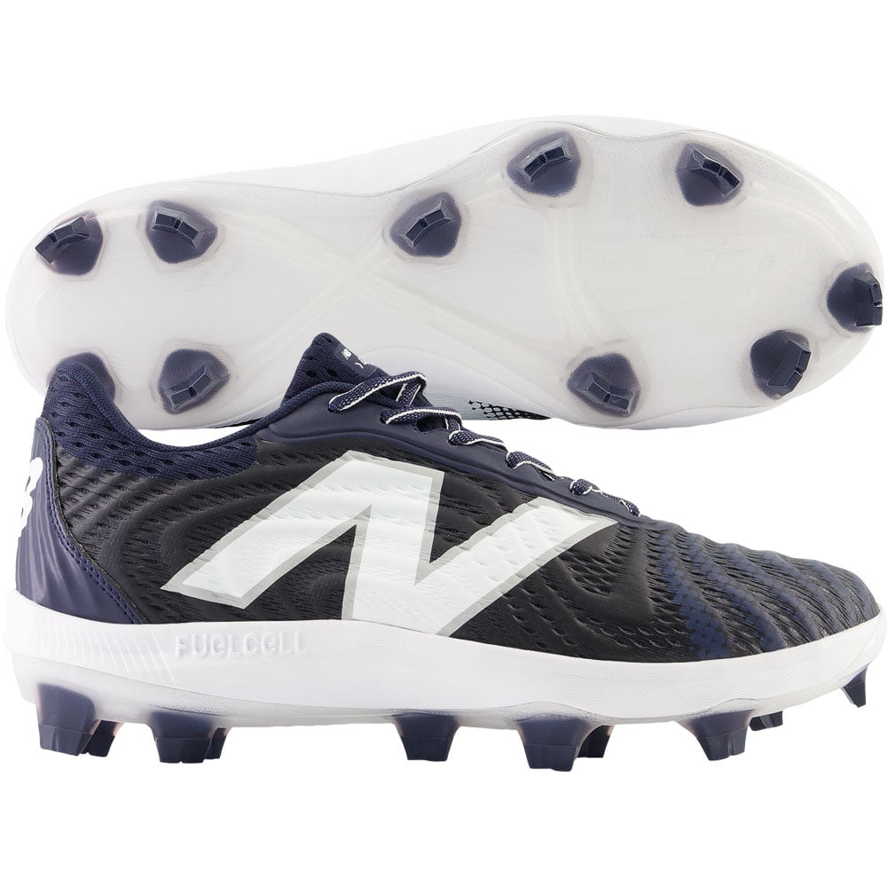 New Balance Men's Fuelcell 4040V7 Low Molded Baseball Cleat Navy/White ...
