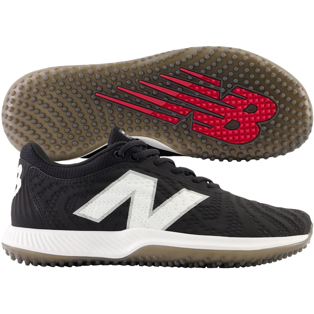 New Balance Men's Fuelcell 4040V7 Turf Trainer Baseball Shoes Black ...