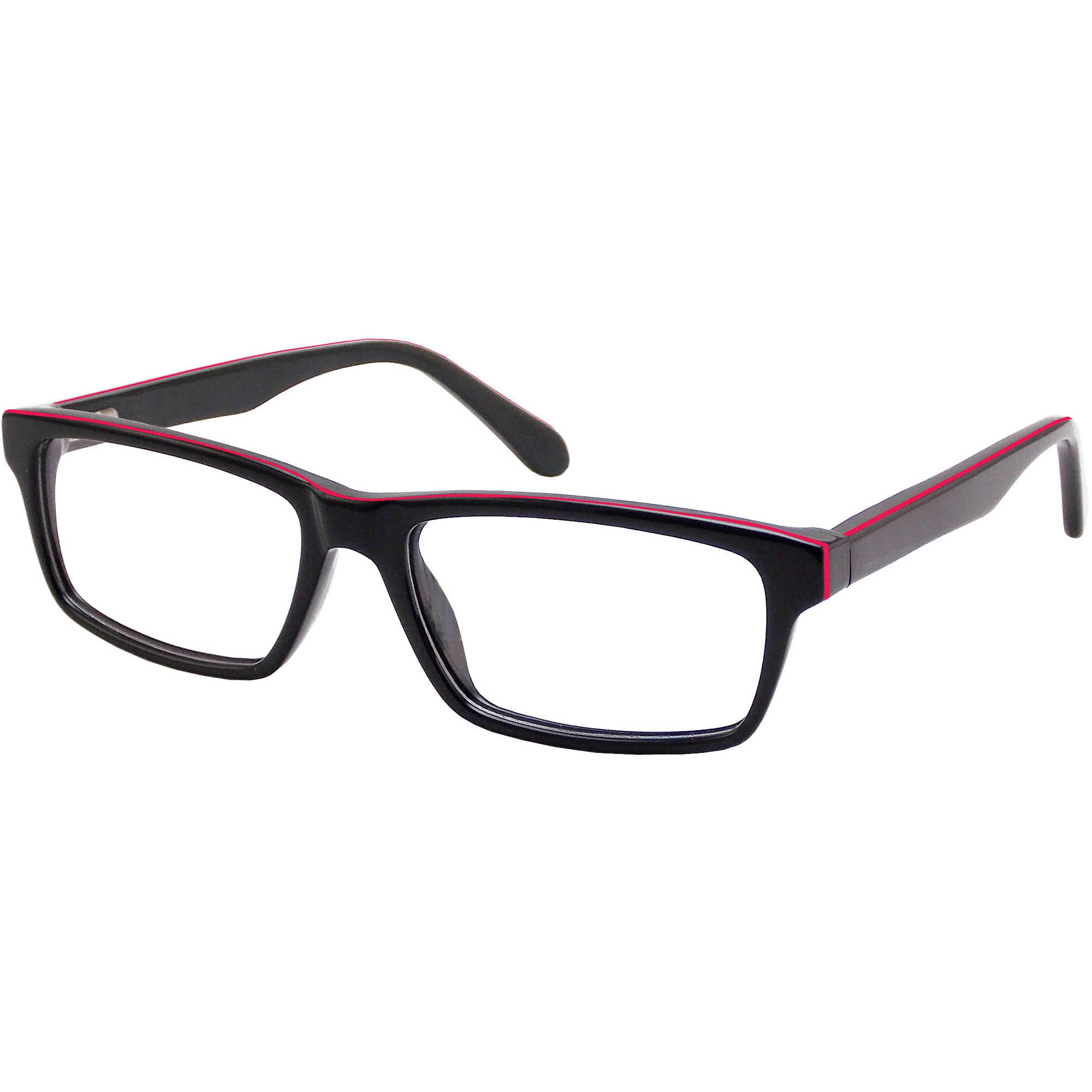 New Balance Men's Rectangular Eyeglasses, NB494, Black, 53-16-140, with ...