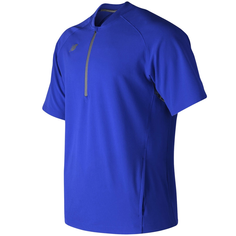 New Balance Men's Short Sleeve 3000 Baseball Batting Jacket Royal L ...