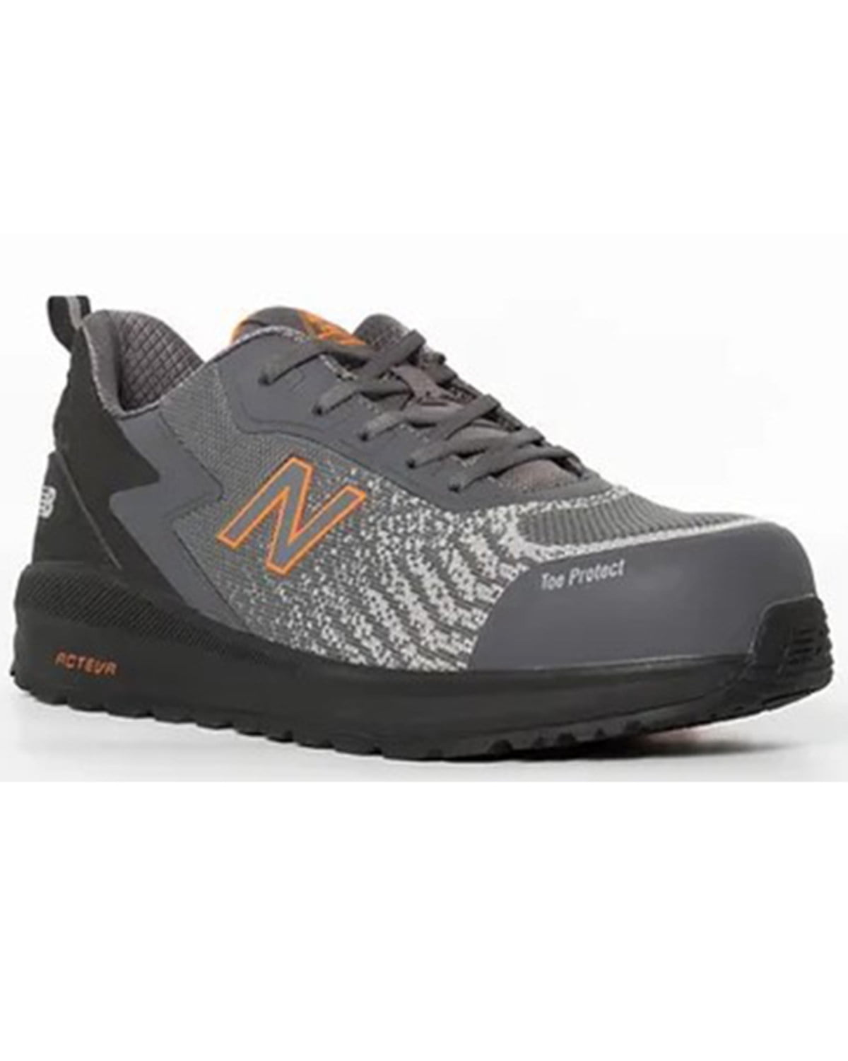 New Balance Men's Speedware Lace-Up Work Shoes Composite Toe Grey 14 D ...