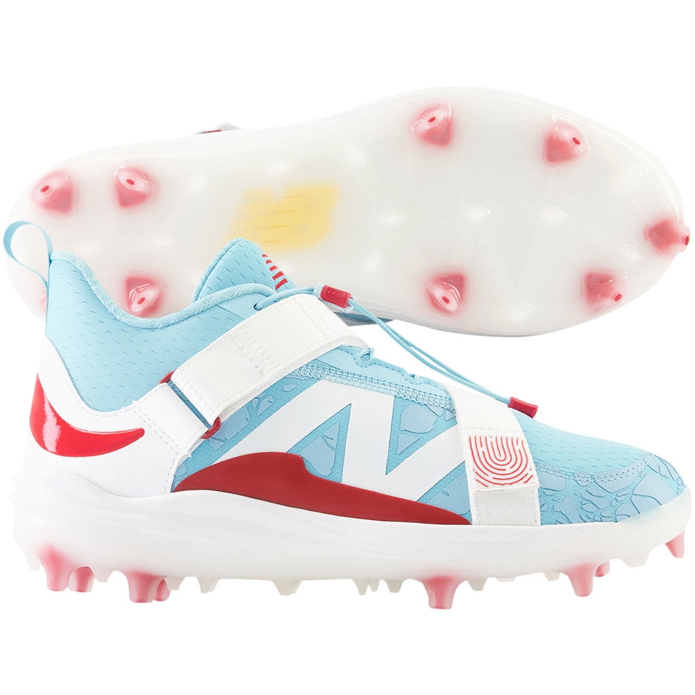 New Balance Unisex Fuelcell Lindor V2 Comp Metal Baseball Cleat Teal ...
