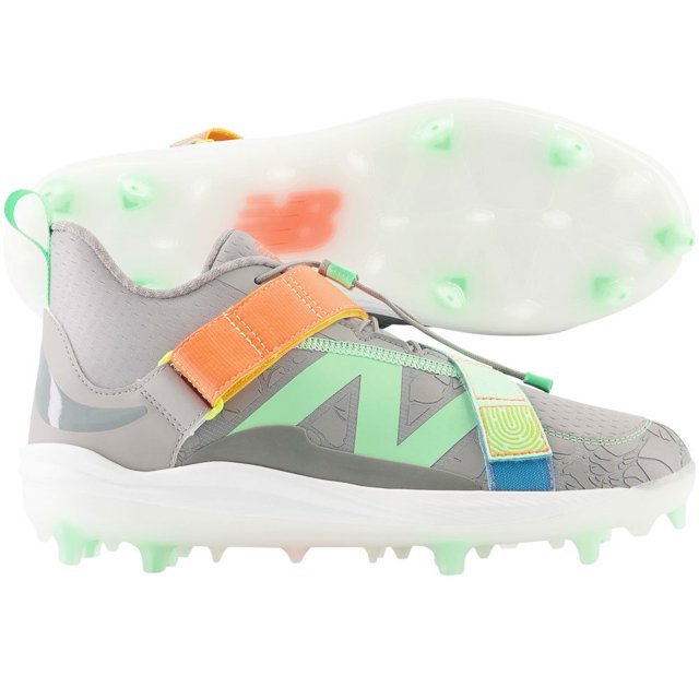 New Balance Unisex Fuelcell Lindor V2 Composite Baseball Cleat Grey ...