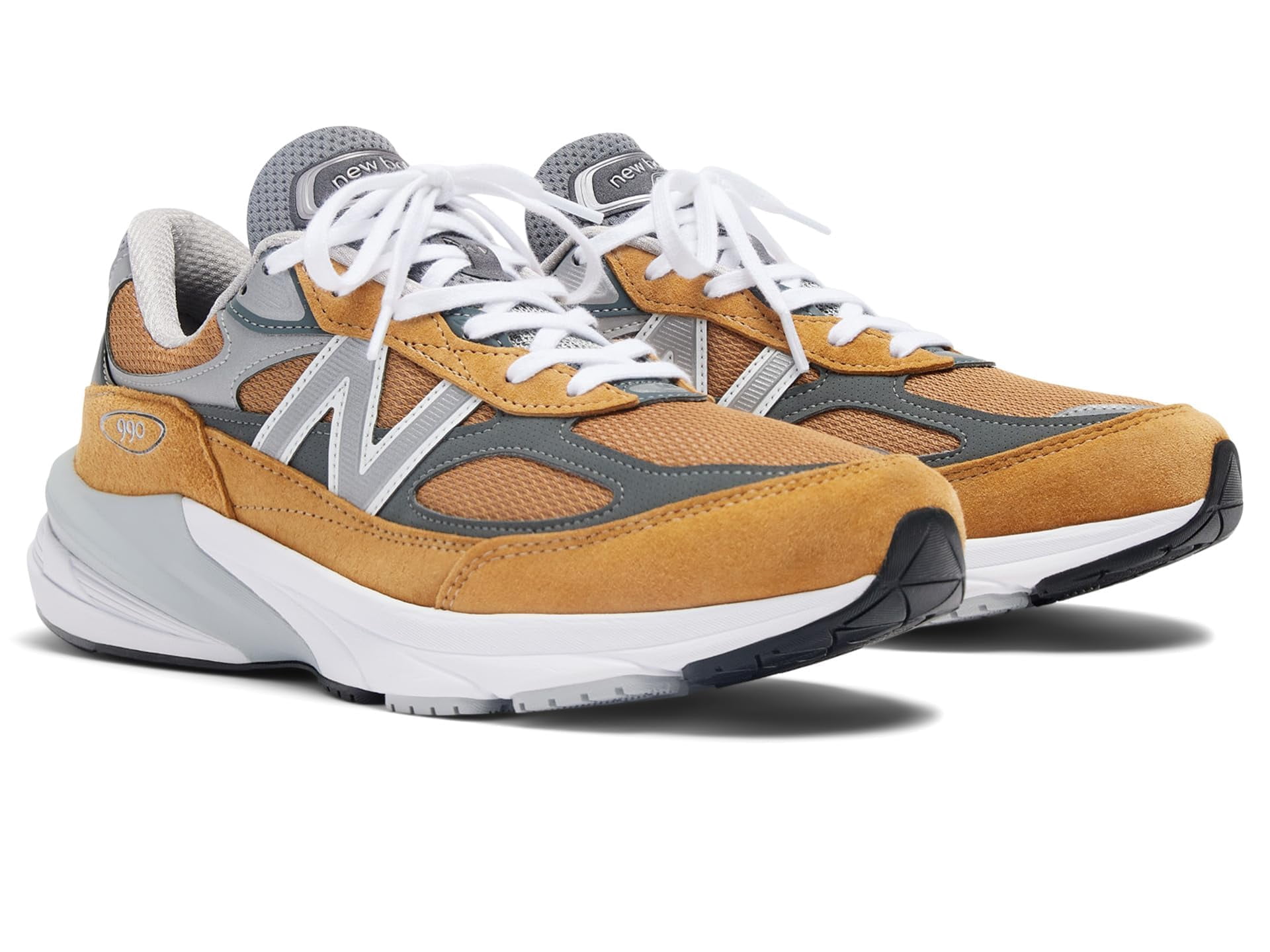 New Balance Unisex Made in USA 990 V6 Sneaker, Workwear/Grey, 7.5 US ...