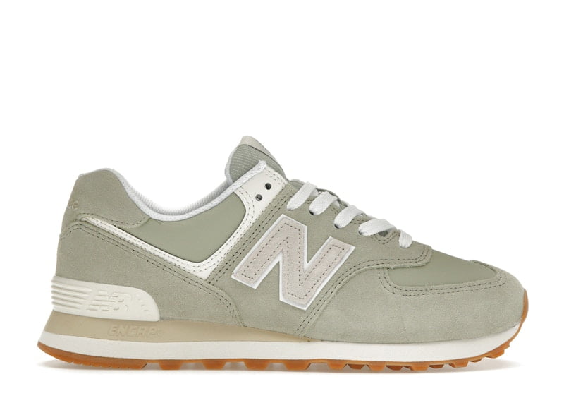 New Balance Women's 574 Calm Green Angora Shoes, from StockX - Walmart.com