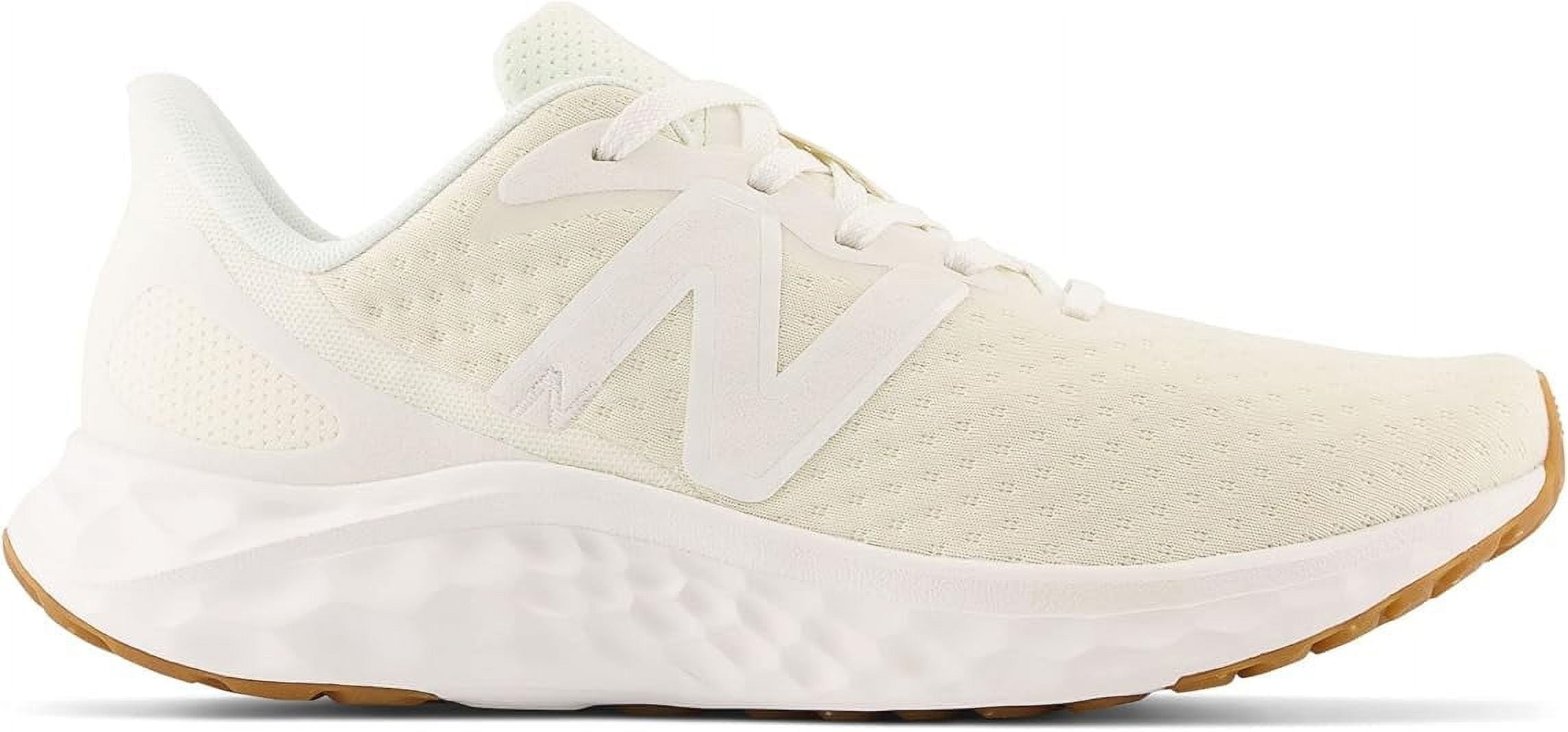 New Balance Women's Fresh Foam Arishi V4 Running Shoe, Raw Sugar/Gum, 9 ...