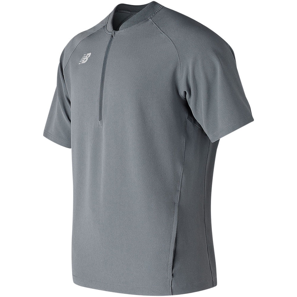 New Balance Youth Short Sleeve 3000 Baseball Batting Jacket Dark Grey ...