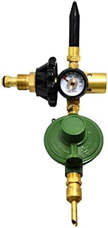 New Balloon Filler Brass Inflator Regulator (E2802HTG-DV) - Hand Tight ...