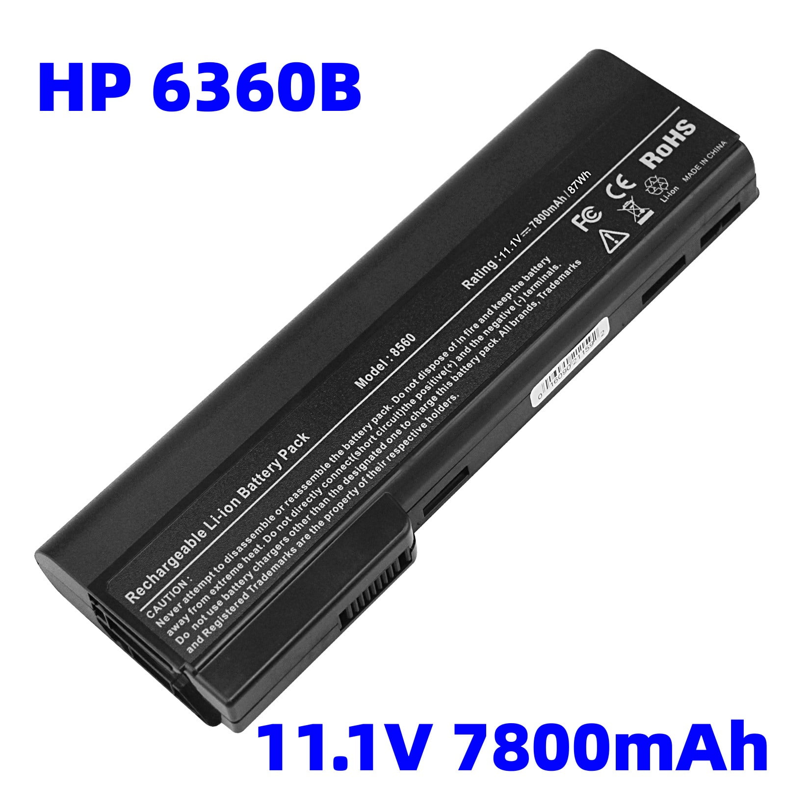 New Battery CC06 Compatible with HP Probook Battery CC09 6360B 6460b ...