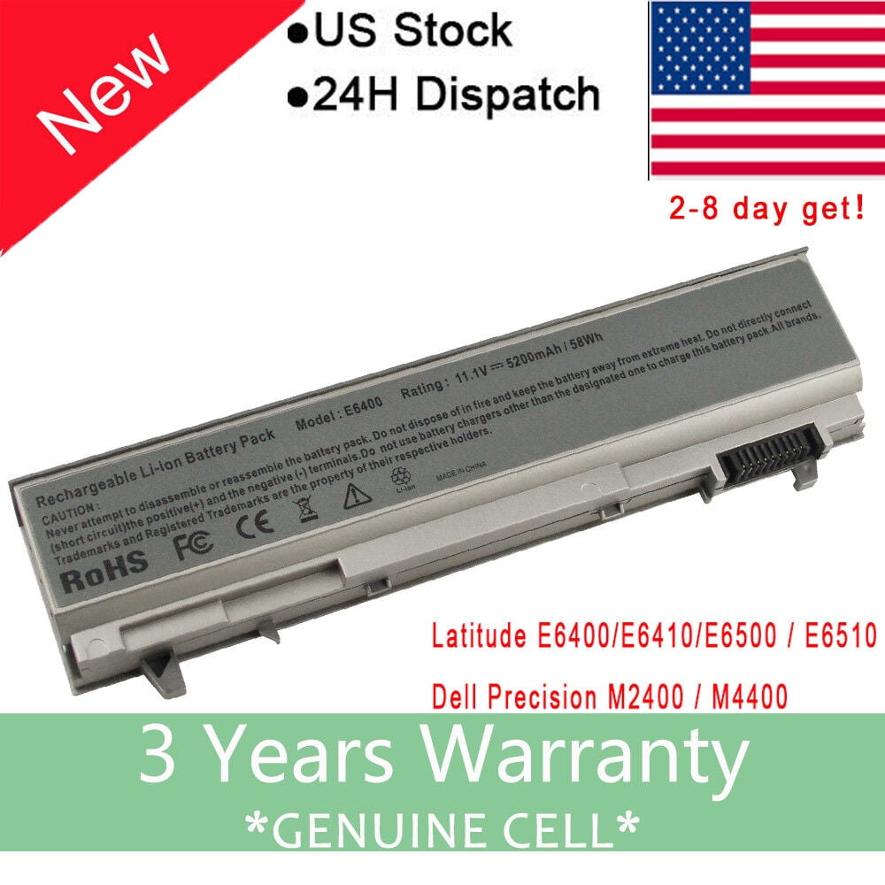 New Battery For DELL Latitude E6400 E6500 E6410 E6510 PT434 PT437 KY265 ...