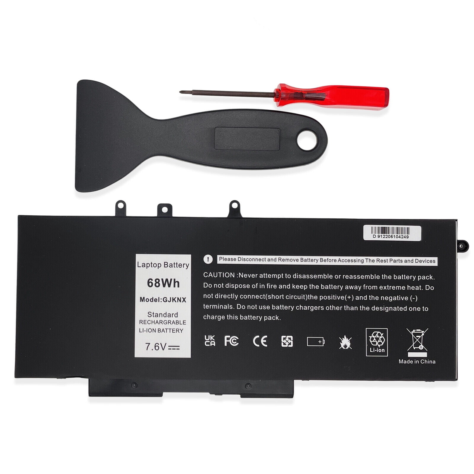 New Battery for Dell Latitude 5480 5580 5490 5590 Series Laptop GJKNX ...
