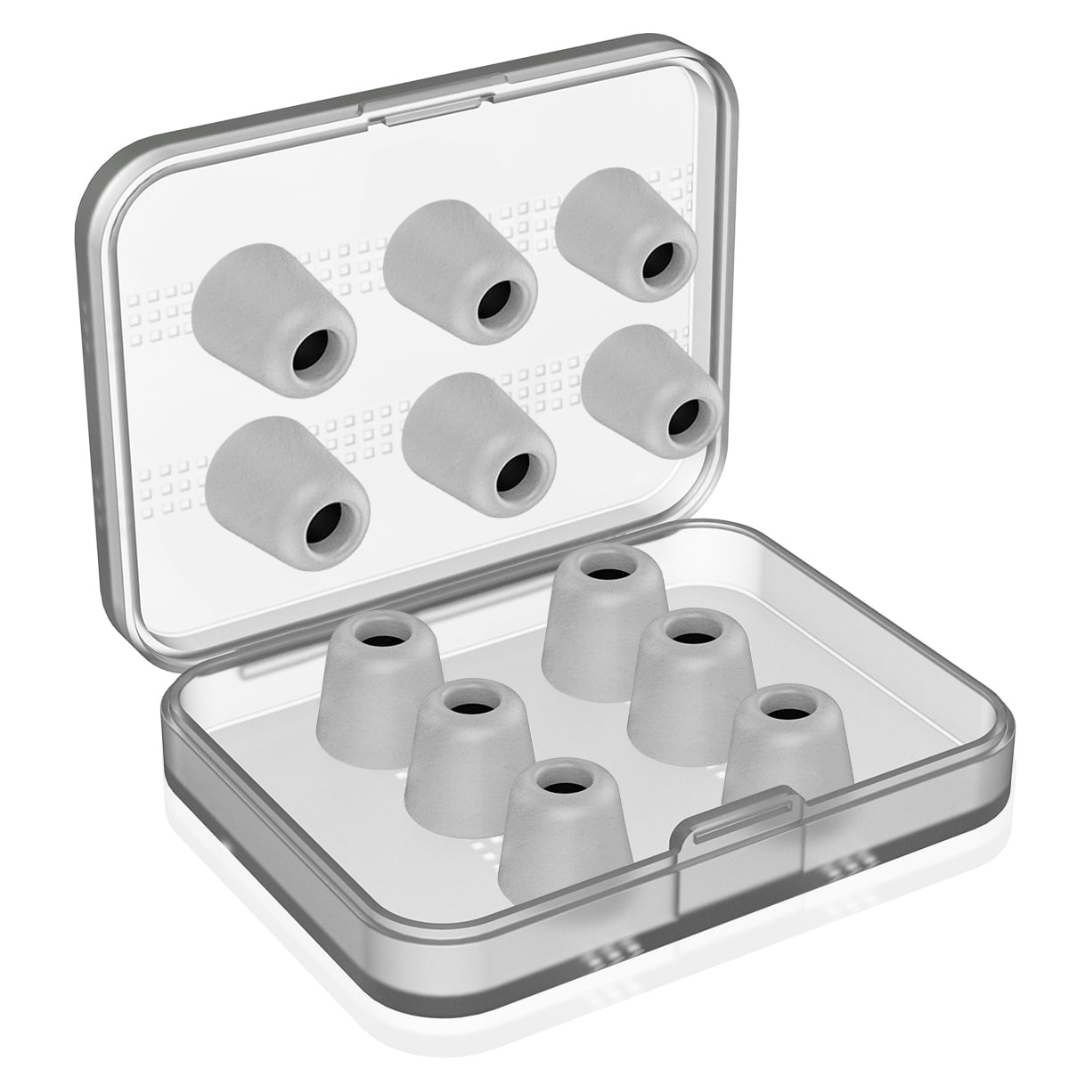 New Bee 12Pcs Memory Foam Ear Tips for Earphones 4.9mm in-Ear Earphones ...