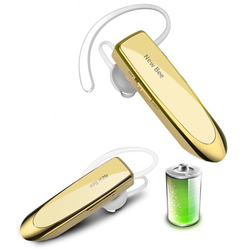 New Bee Bluetooth Earpiece, Hands-Free Mic, Wireless Headset for ...