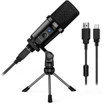USB Streaming Podcast Microphone Kit,Professional 192KHZ/24Bit Studio ...