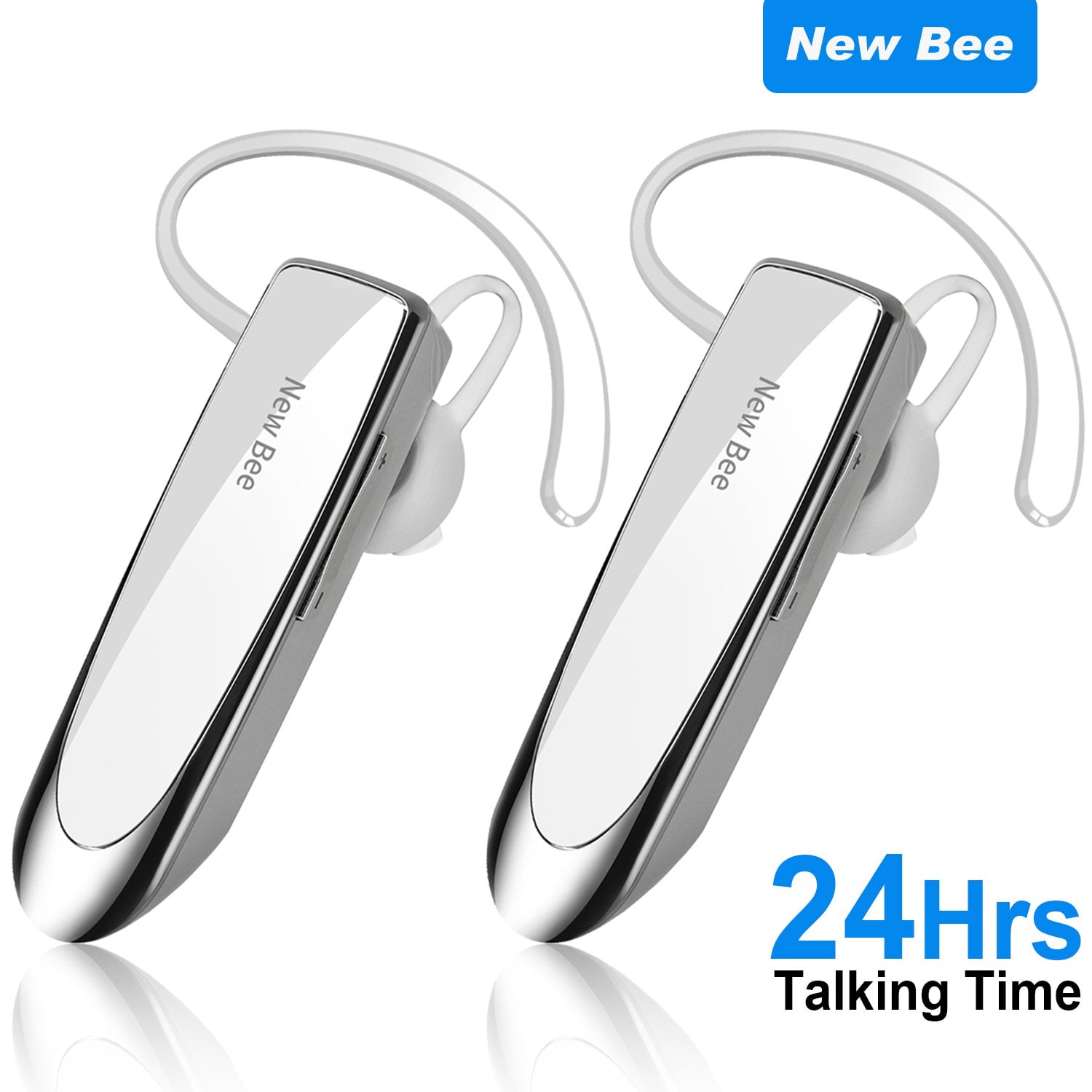 New Bee Wireless Bluetooth Headsets with Mic for Truckers, Noise ...