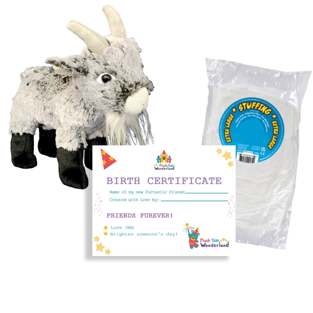 DIY Stuffed Animal Kit - Plush Toy for Daycare Craft Activity - Walmart ...