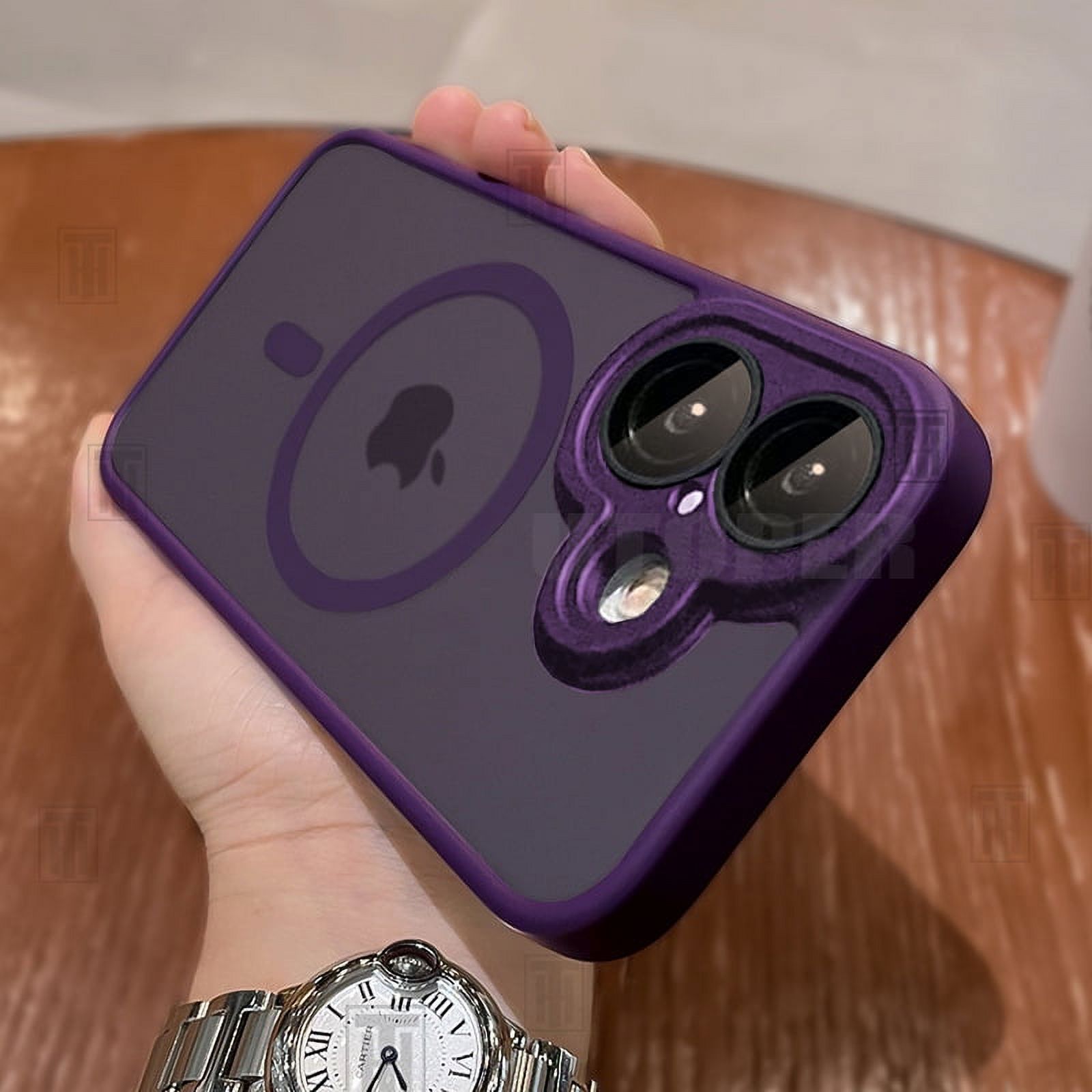 New Black Frosting Translucent Antiskid Case for iPhone 16 15 14 13 12 ...