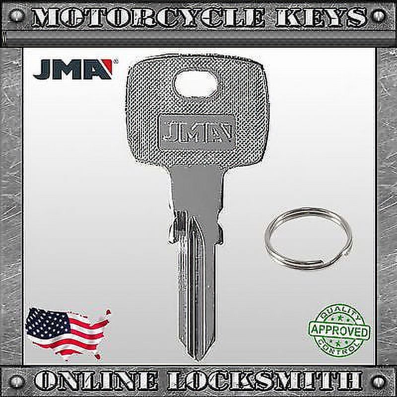 New Blank Uncut Motorcycle Key For Various Models W/ Codes: 8001-4000 ...