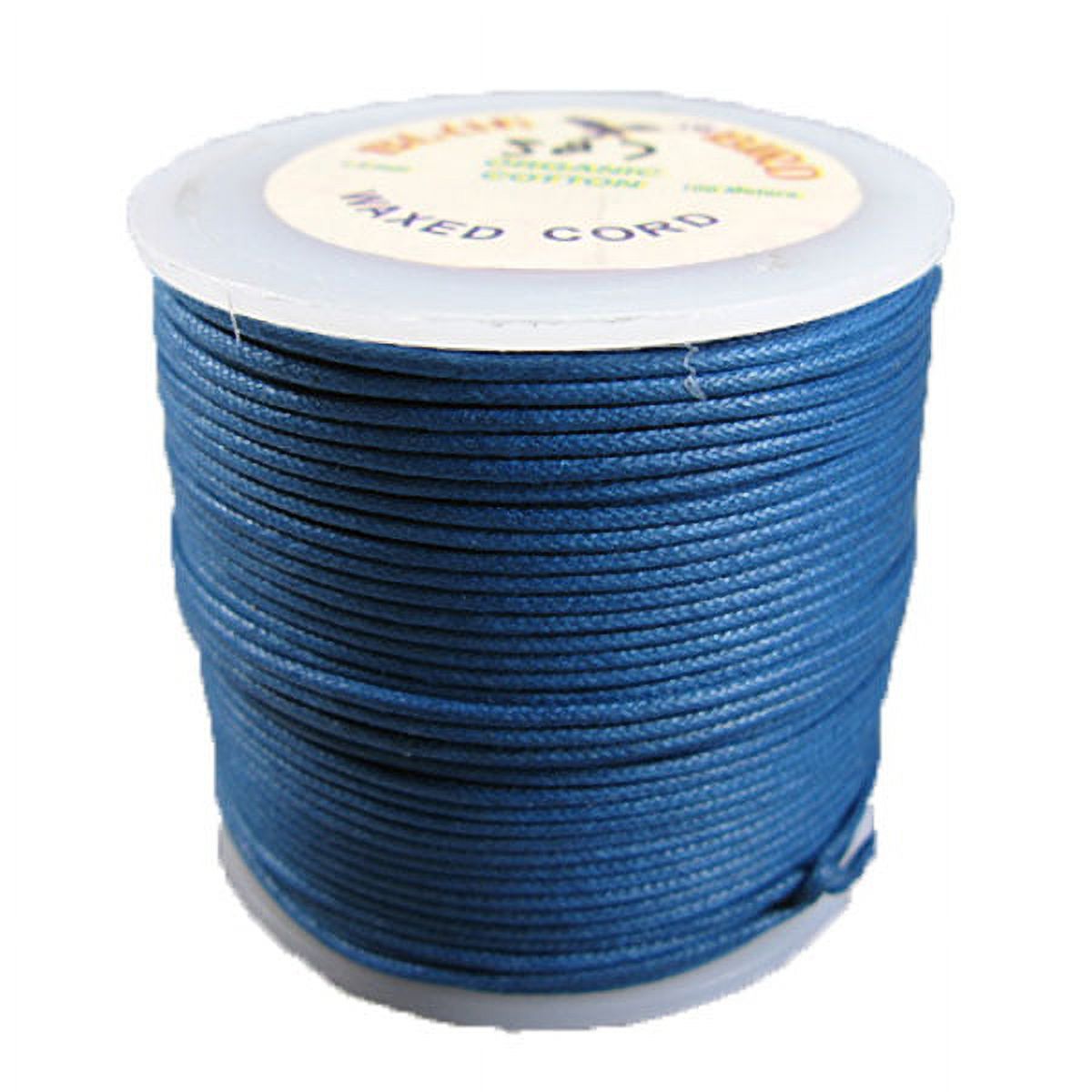 New Blue Bird Waxed Braided Cotton Cord 6 Colors - Leathercraft Macrame ...