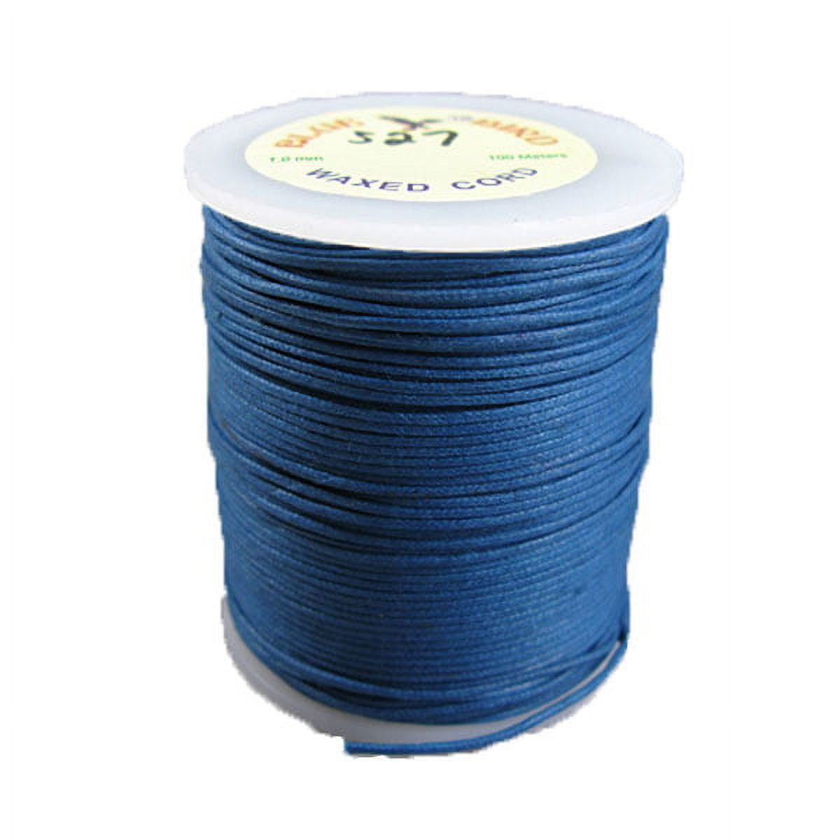 New Blue Bird Waxed Braided Cotton Cord 6 Colors - Leathercraft Macrame ...