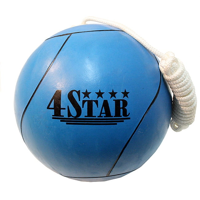 New Blue Rubber Tether Balls for Playgrounds & Picnics, Includes Nylon ...