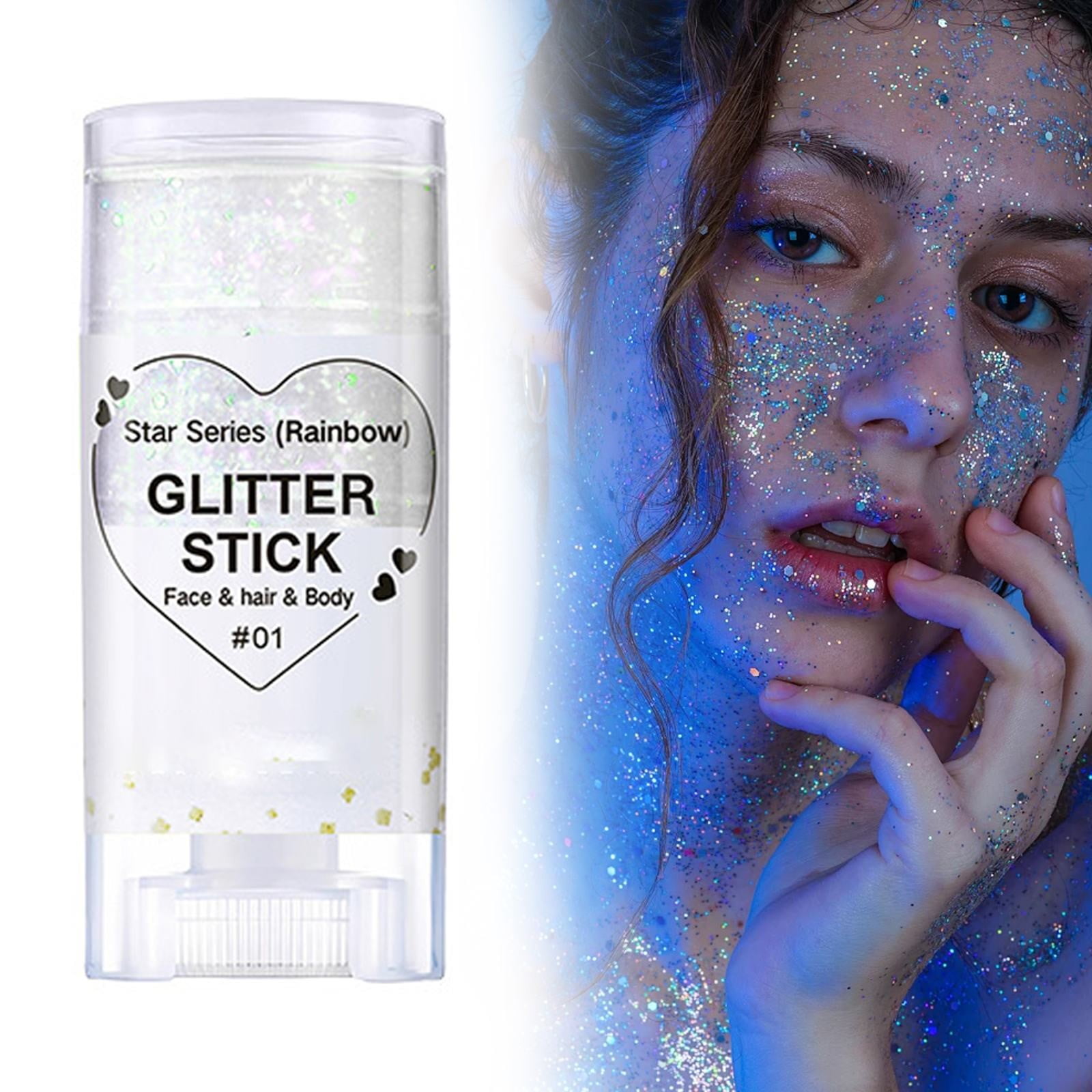 New！ Body Painting Sequins Stick Lips Star Glitter Powder Shadow ...