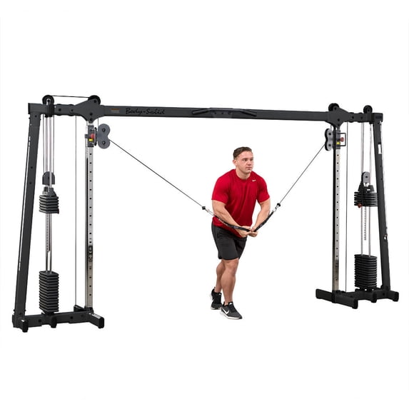 New Body Solid GDCC250B Cable Crossover Multi-Station Gym - Walmart.com