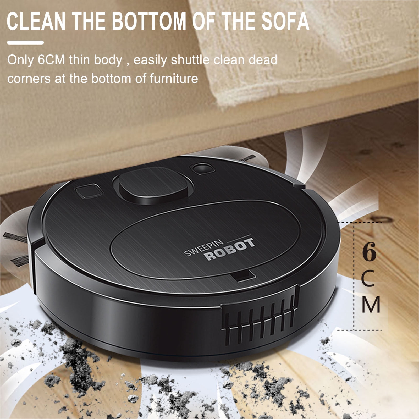 New Border Gift Sweeping Robot With A New Sweeping Machine USB Charging ...