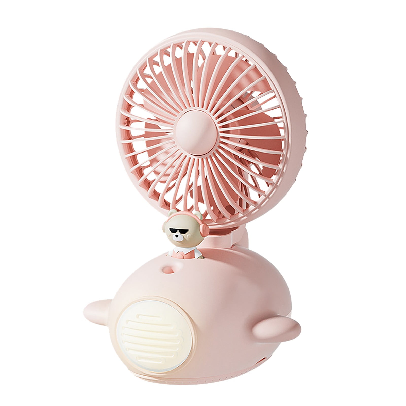 New Border Water Fan Mini Fan USB Fan Desktop LED Light Spray ...
