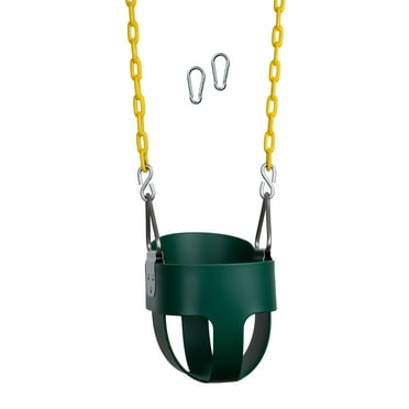 Ktaxon Toddler Swing, Full Bucket Baby Swing Seat with Coated Chains ...