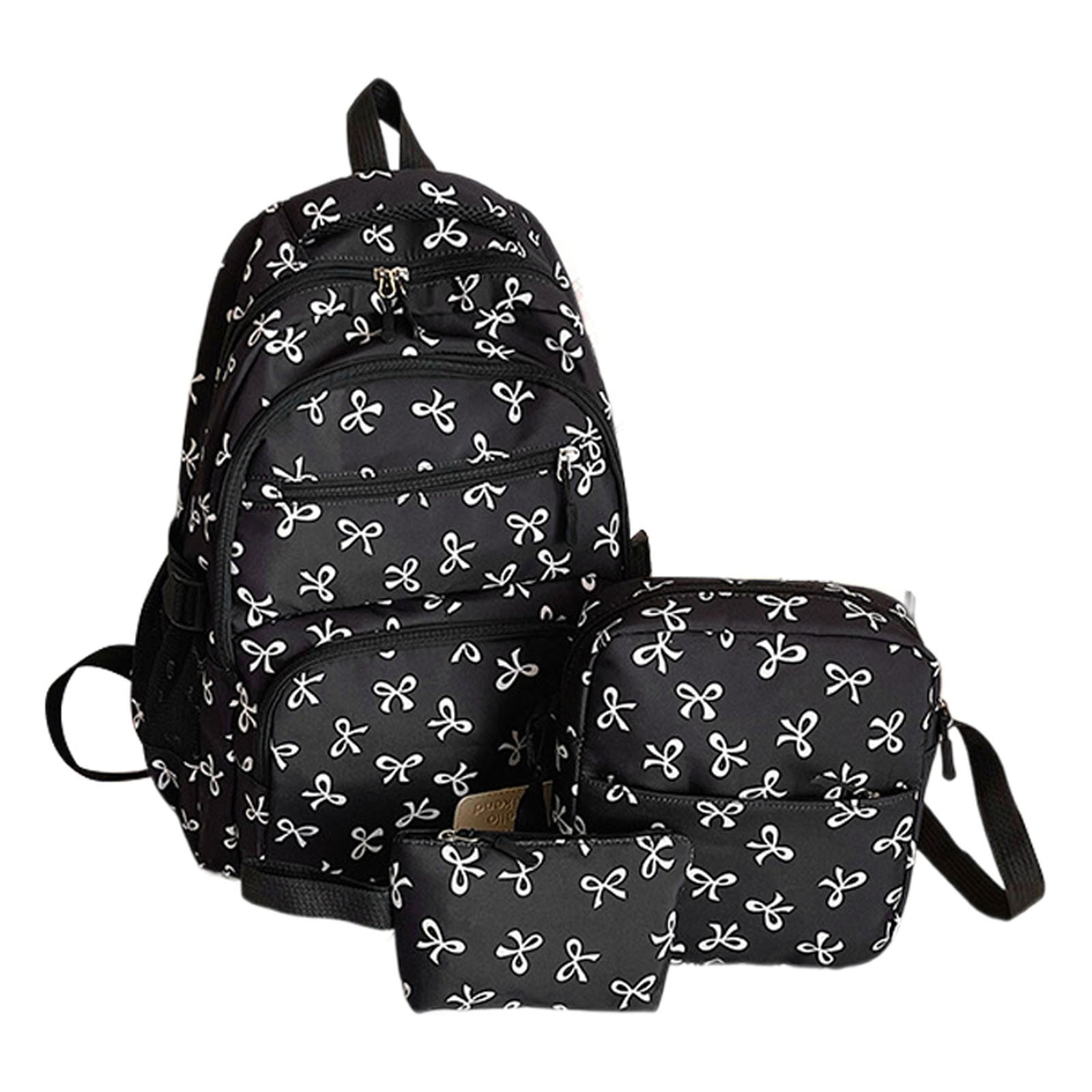 New Bow Backpack 3PCS - Cute Kawaii Backpack Set, Aesthetic Daily ...