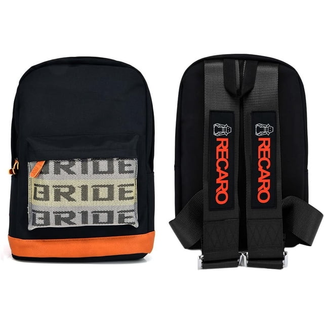 New Bride Racing Backpack with RECARO Power Racing Harness Shoulder ...