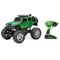 Remote Control Jeep 4x4 with Ramp Hard off Road Scale 1:12 - Walmart.com