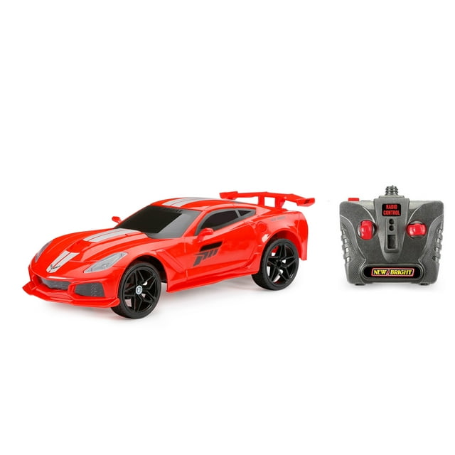 New Bright (1:16) Forza Corvette Battery Remote Control Red Sports Car ...