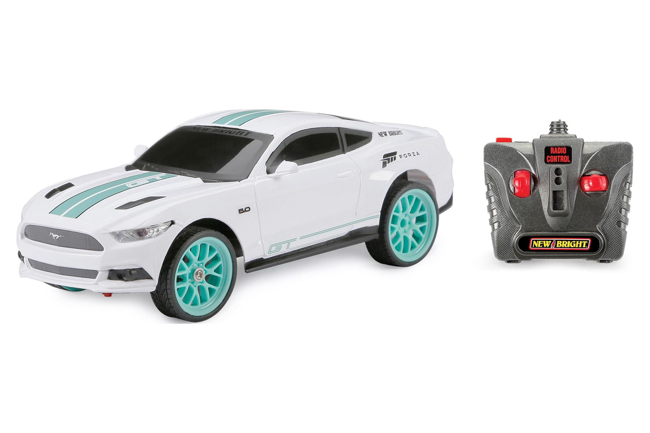 New Bright 1:16 RC Forza Mustang Remote Control Sports Car with USB ...