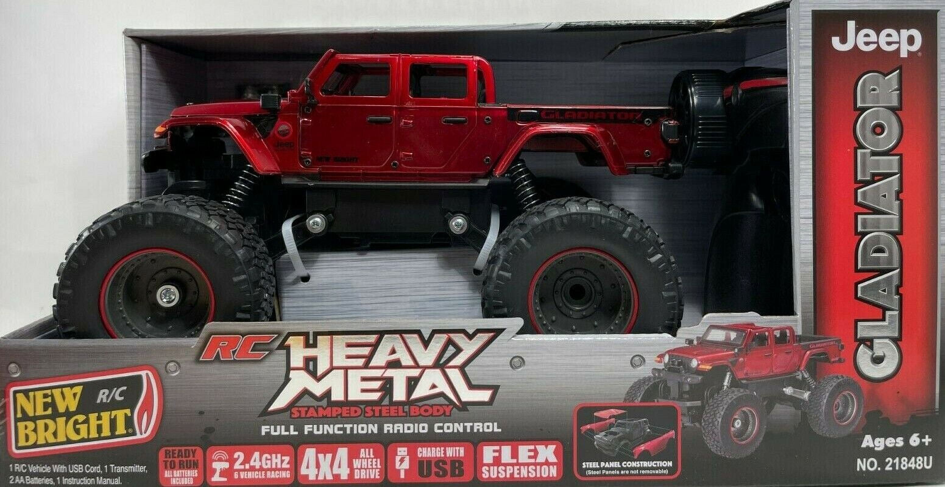 New Bright 1:18 Scale RC Ford Bronco 4x4 Radio Control Truck - Blue, Ages 6 and Up - Walmart.com