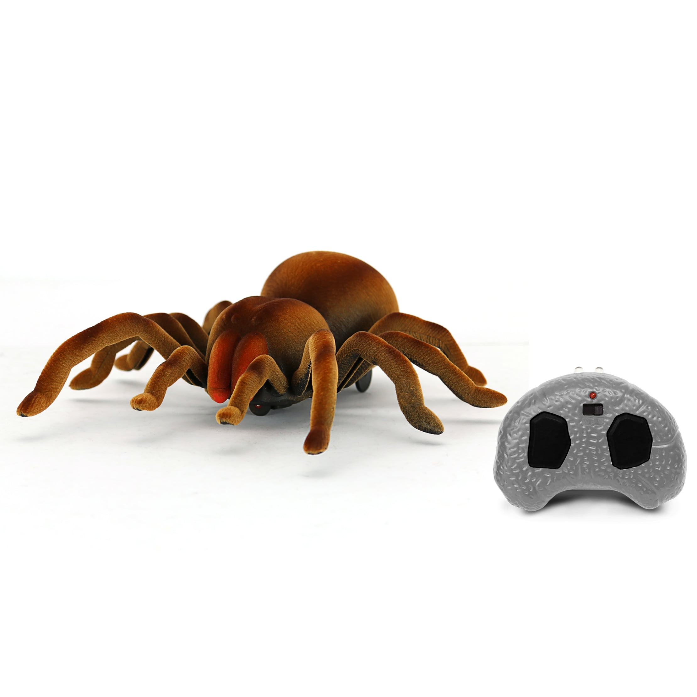 New Bright Infrared (I/R) Remote Control Fuzzy Brown Spider - Walmart.com