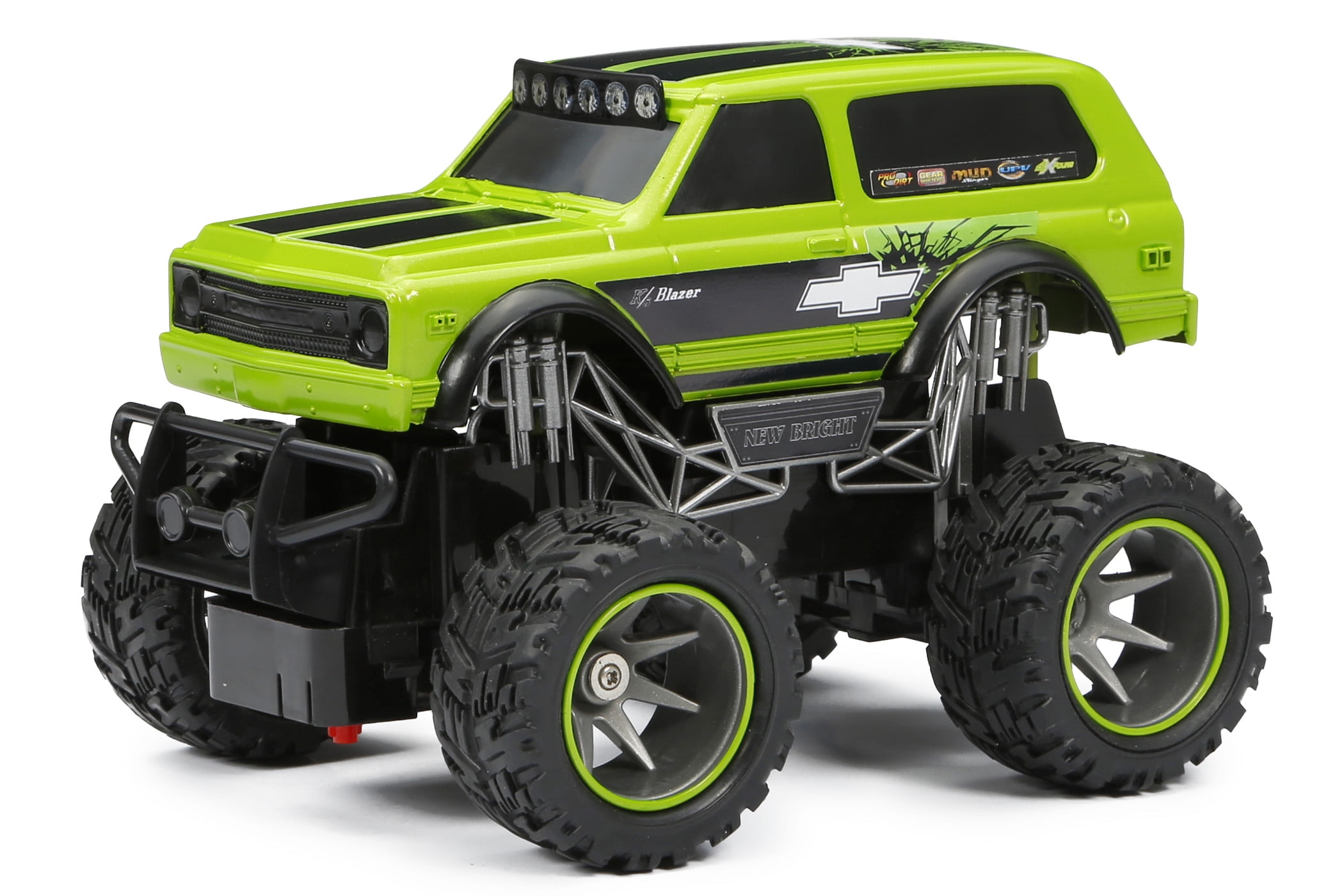 New Bright RC 1:24 Scale Remote Control Truck - Green Chevy Blazer 2 ...