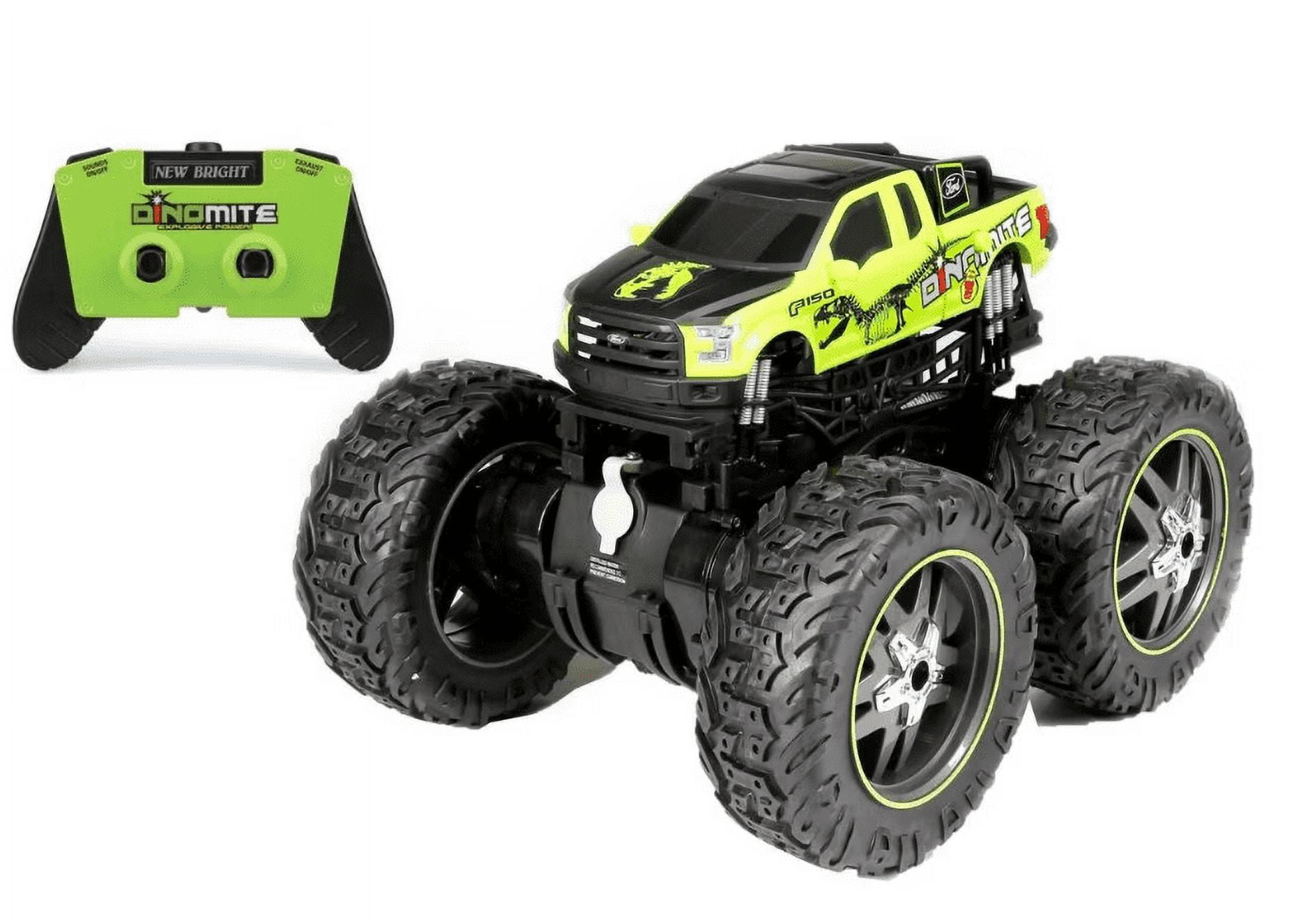 New Bright RC Ford Raptor SVT Try-Me Pivot Steering Vapor Toy New With ...