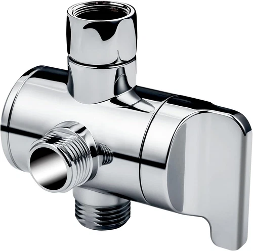 New "Bright Shower" 3-Way Shower Head Diverter Valve - Chrome (Pba0907 ...