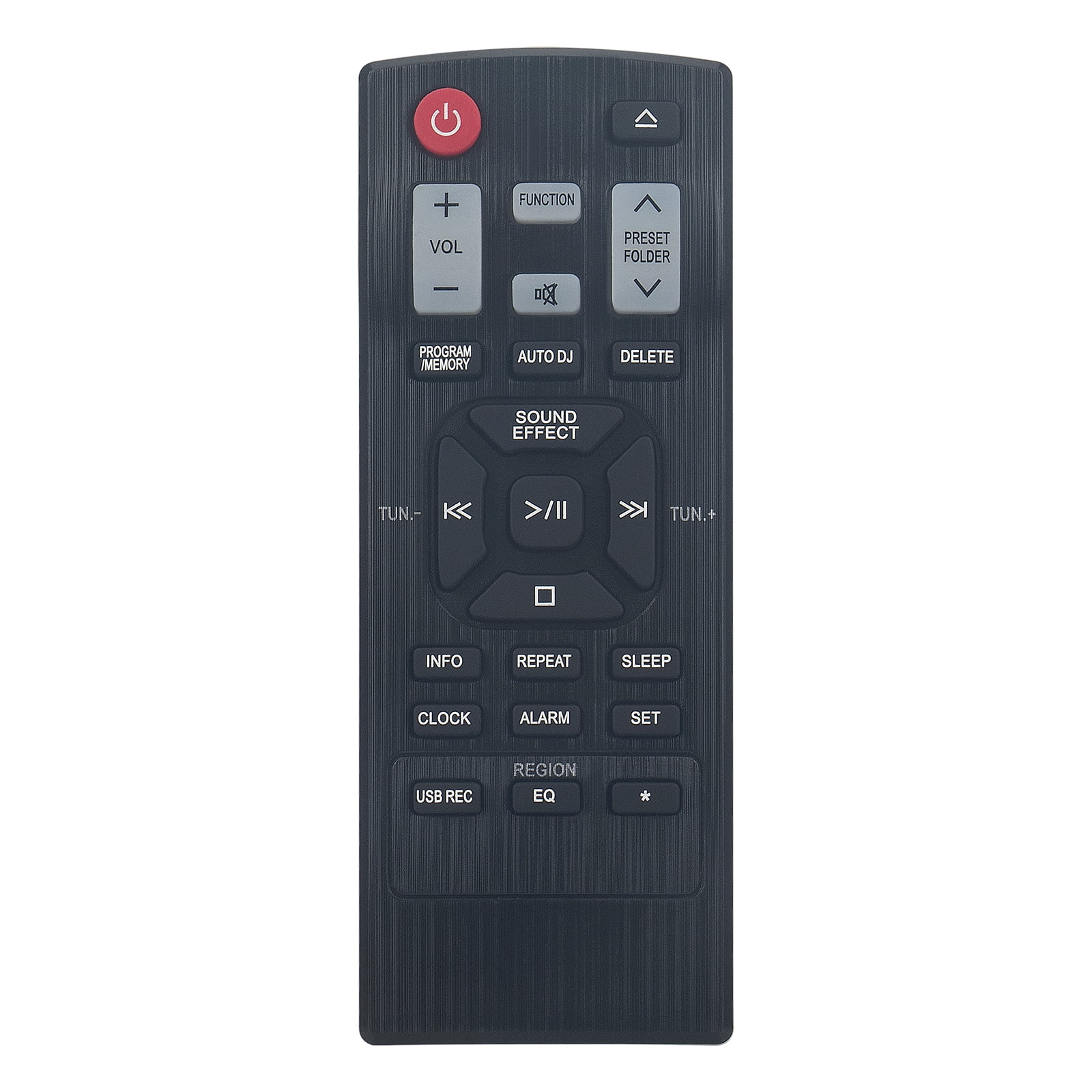 PerFascin COV34618201 Replacement Remote Control for LG CD Home Audio ...