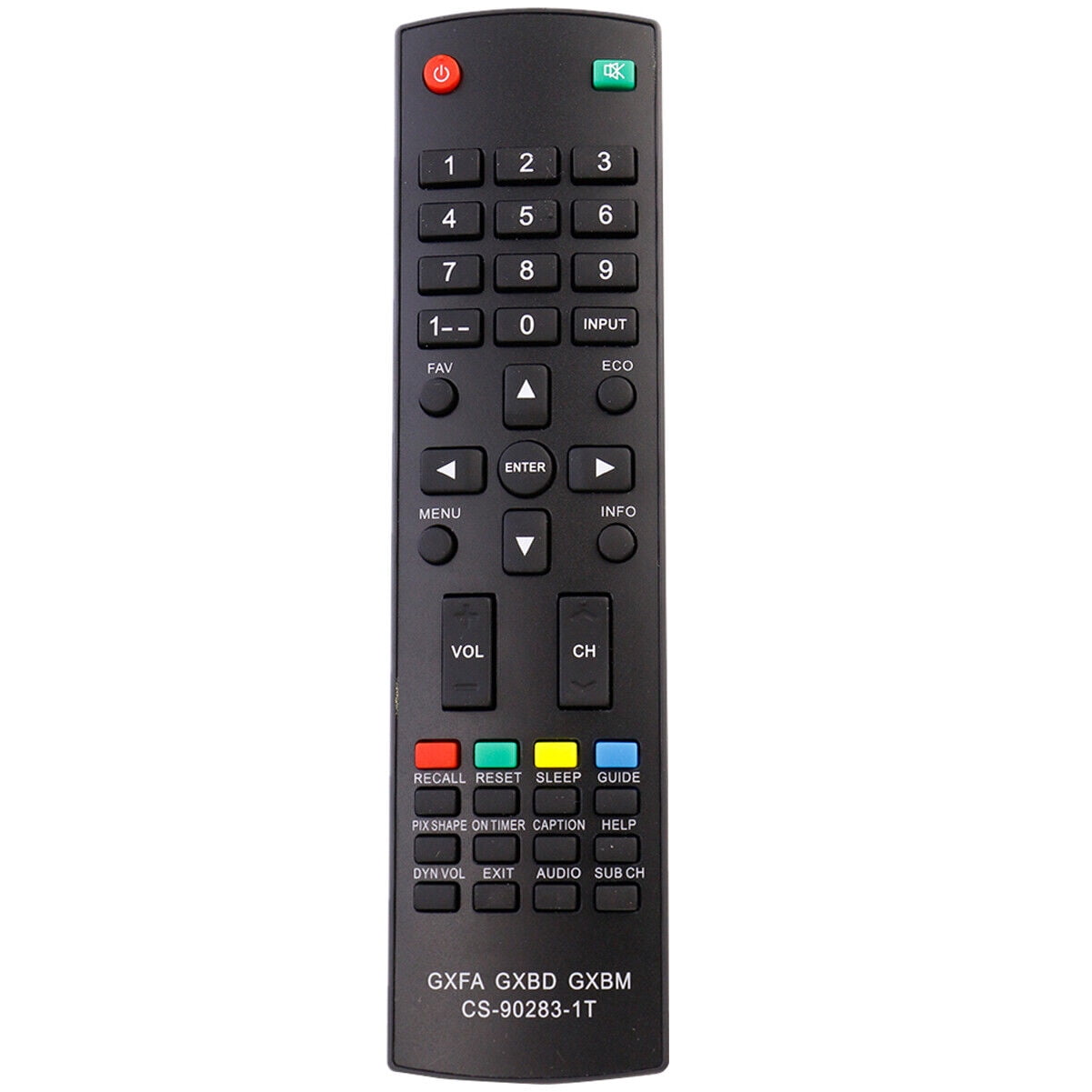 New CS-90283-1T Replace Remote Control fit for Sanyo GXFA GXBD GXBM CS-90283-1T for DP32242 ...