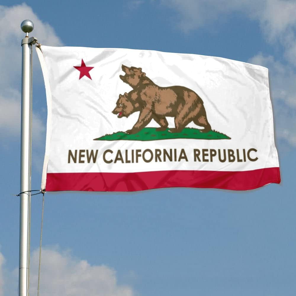New California Republic Flag Fallout NCR Flags 3X5 ft Vivid Color ...