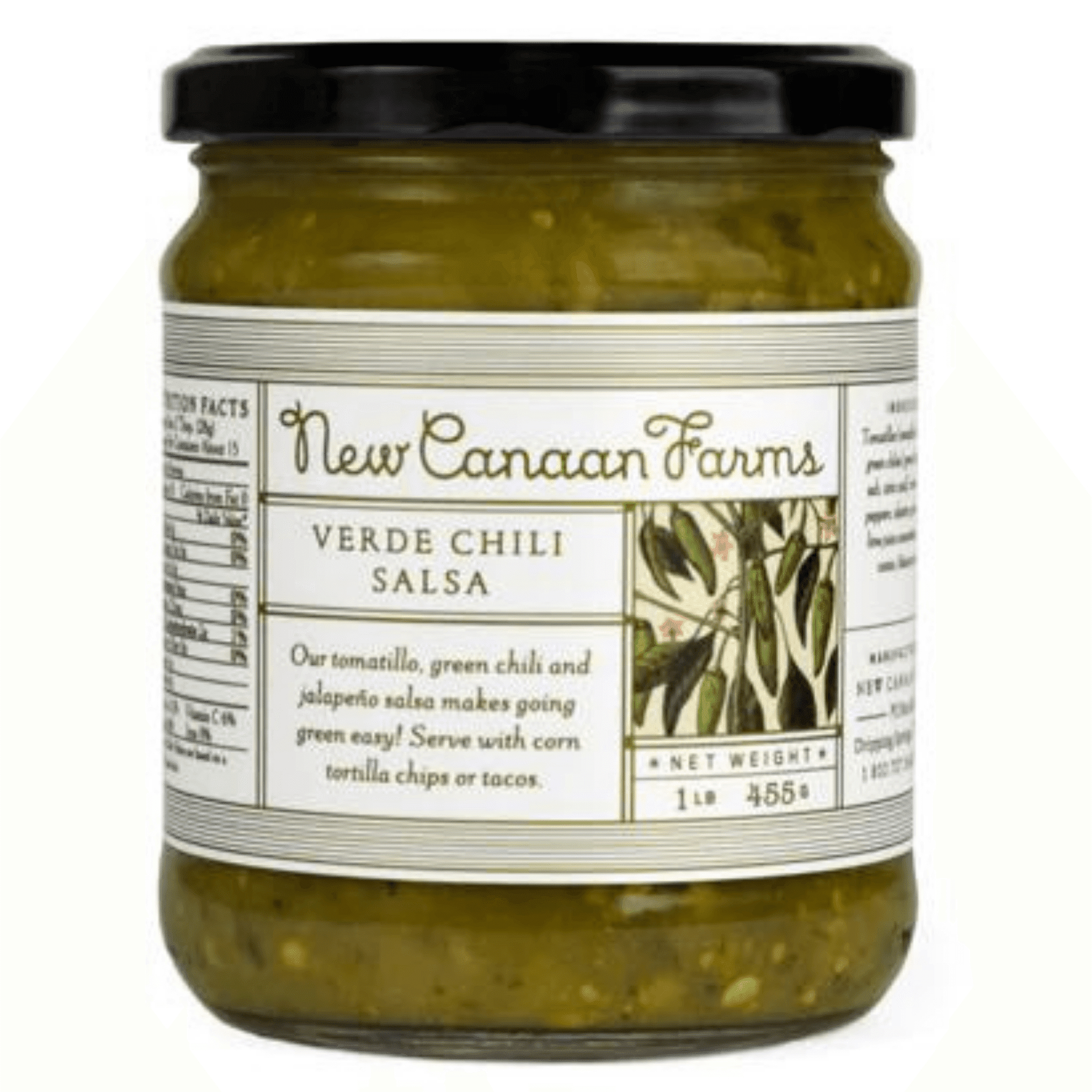 New Canaan Farms Verde Chili Salsa, Medium Heat 16oz - Walmart.com