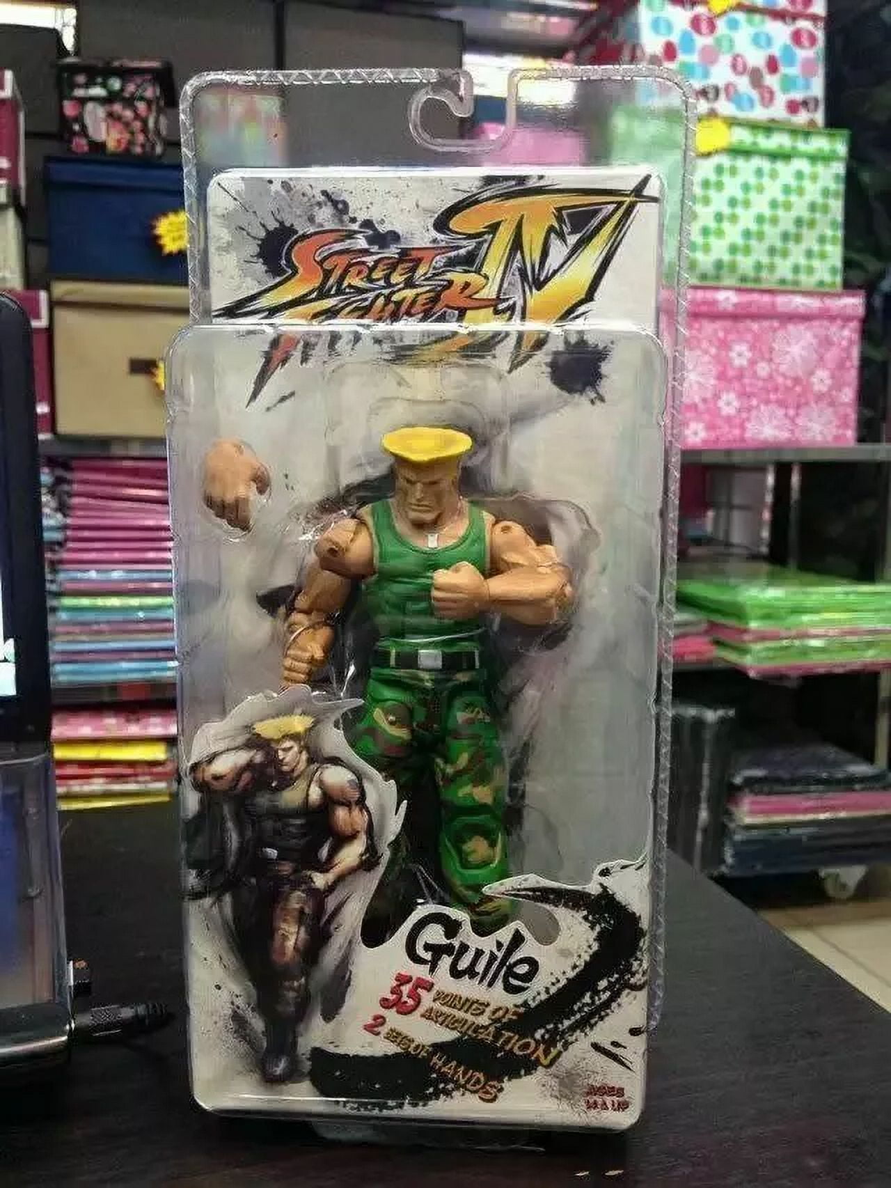 New Capcom Street Fighter IV Guile Action Figures Featuring Super ...