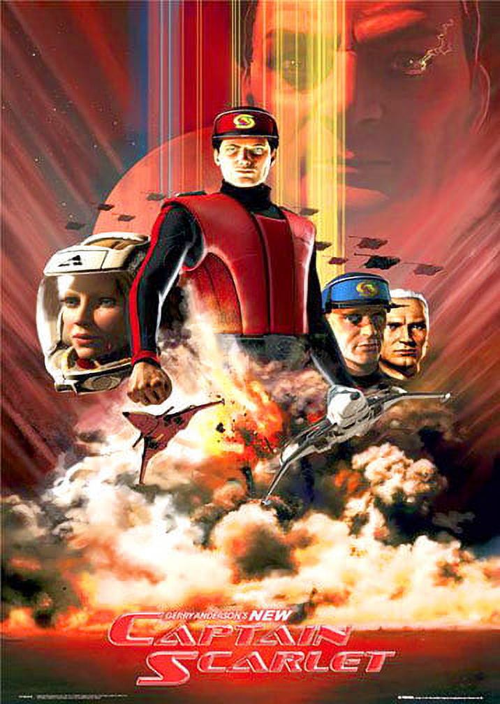 New Captain Scarlet Poster - Walmart.com