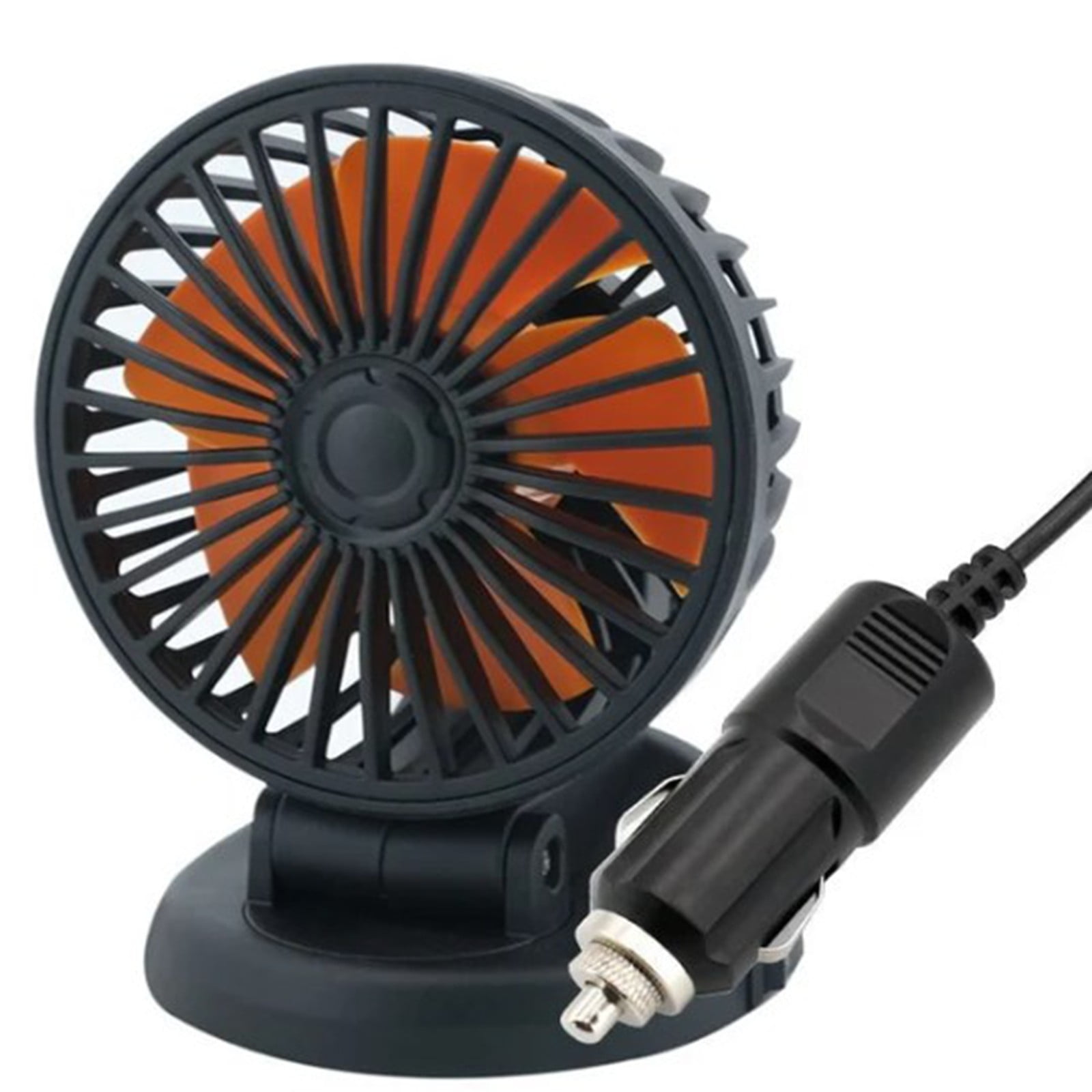 New Car Fan Rear Seat Fan Telescopic Rod 12v24v Universal For Cars And ...