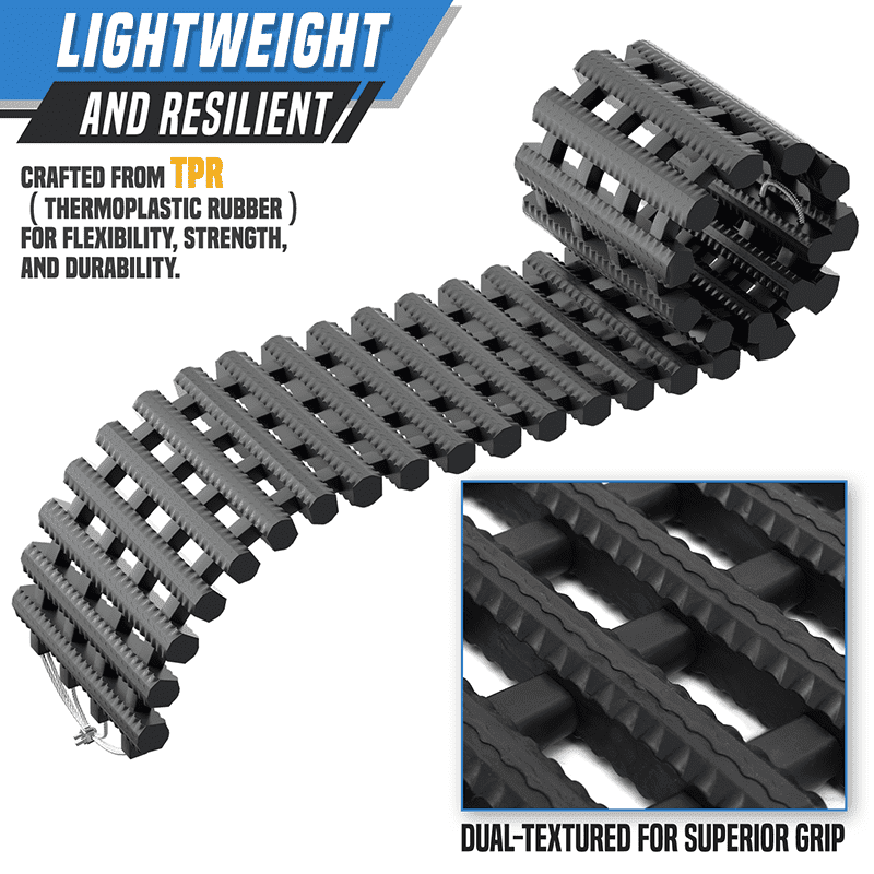 New Car Recovery Track Mat Traction Vehicle Tires Snow Ladder For Off ...